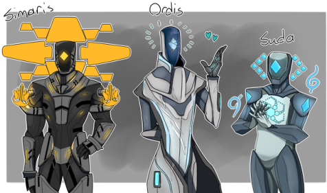 Download Cephalons - Warframe Human Ordis - HD Transparent PNG ...
