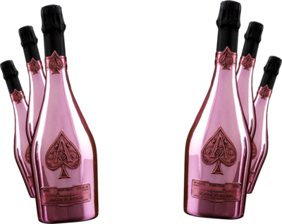 Download Liquor Bottle Png - Armand De Brignac Ace Of Spades Rose ...