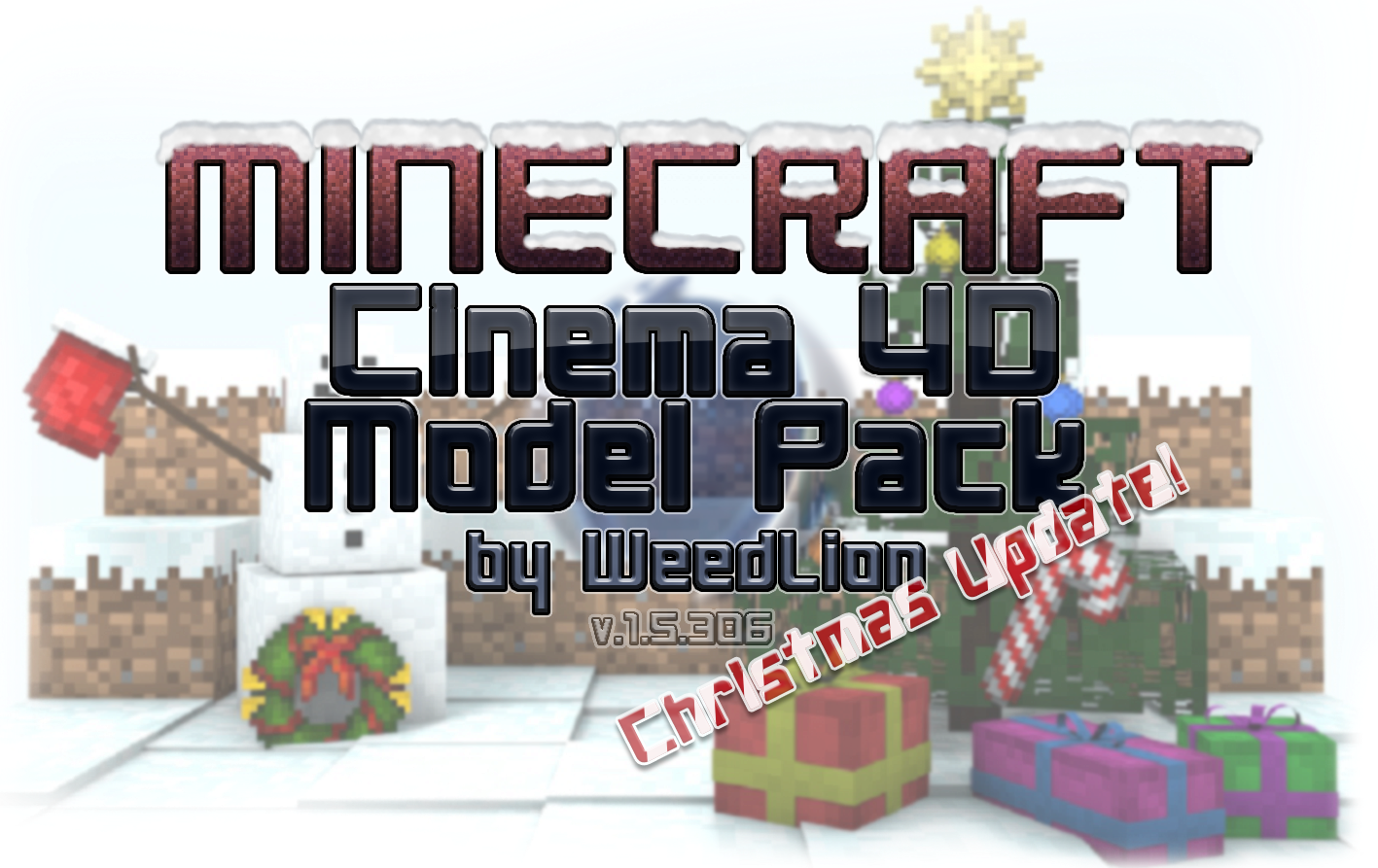 Download Cinema 4d Minecraft Packs And Rigs - Minecraft C4d Pack - HD ...