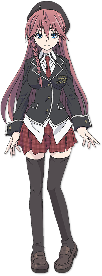 Download HD Lilith Asami Anime Character Full Body - Trinity Seven ...