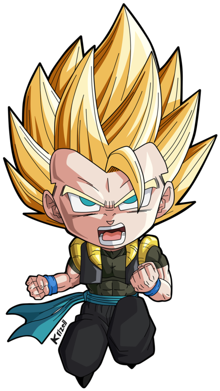 Dragon Ball Clipart Chibi - Gogeta Dragon Ball PNG image free download ...