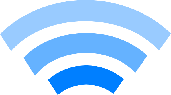 Download Wave Clipart Wifi - Wifi Waves Blue - HD Transparent PNG ...