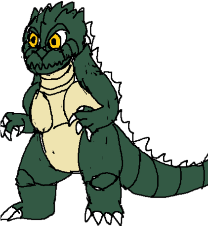 Download Male - Little Godzilla Godzilla Tunes - HD Transparent PNG ...