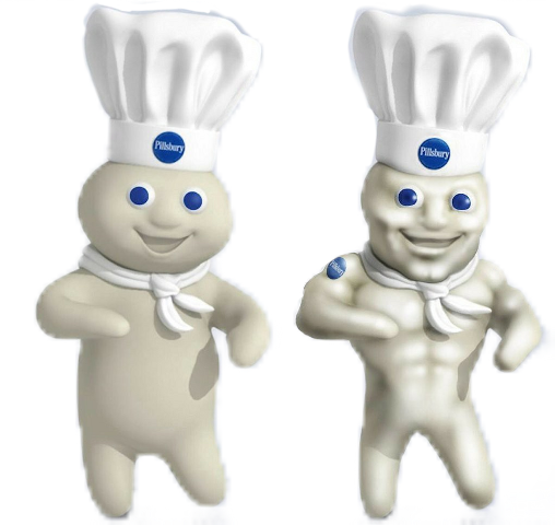 Download HD Buff Pillsbury Doughboy Transparent PNG Image - NicePNG.com
