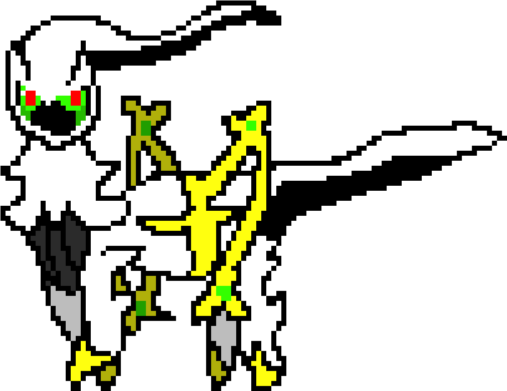 Download Arceus Sprite - Arceus Sprite Art - HD Transparent PNG ...