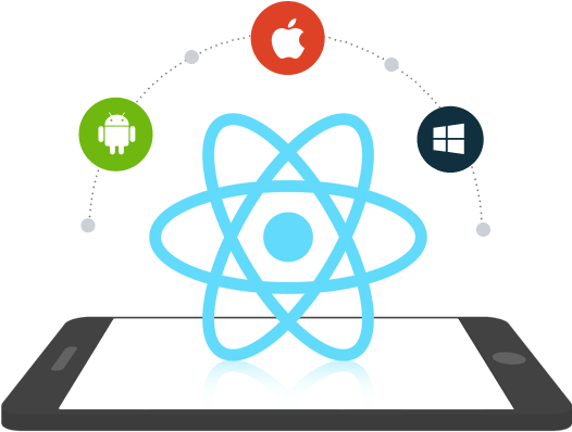 Download How React Native Works - React Native Logo Png - HD ...