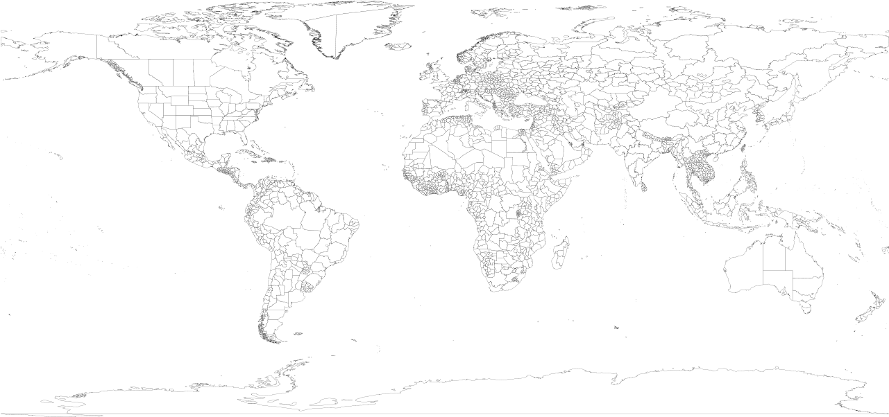 Download Blank World Map Png Download - Map - HD Transparent PNG ...