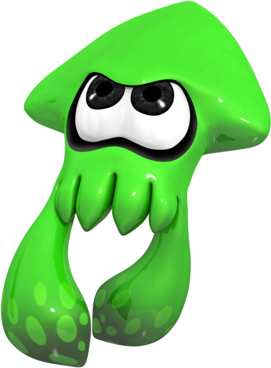Download Splatoon Squid Png - Splatoon 2 Squid And Octopus - HD ...