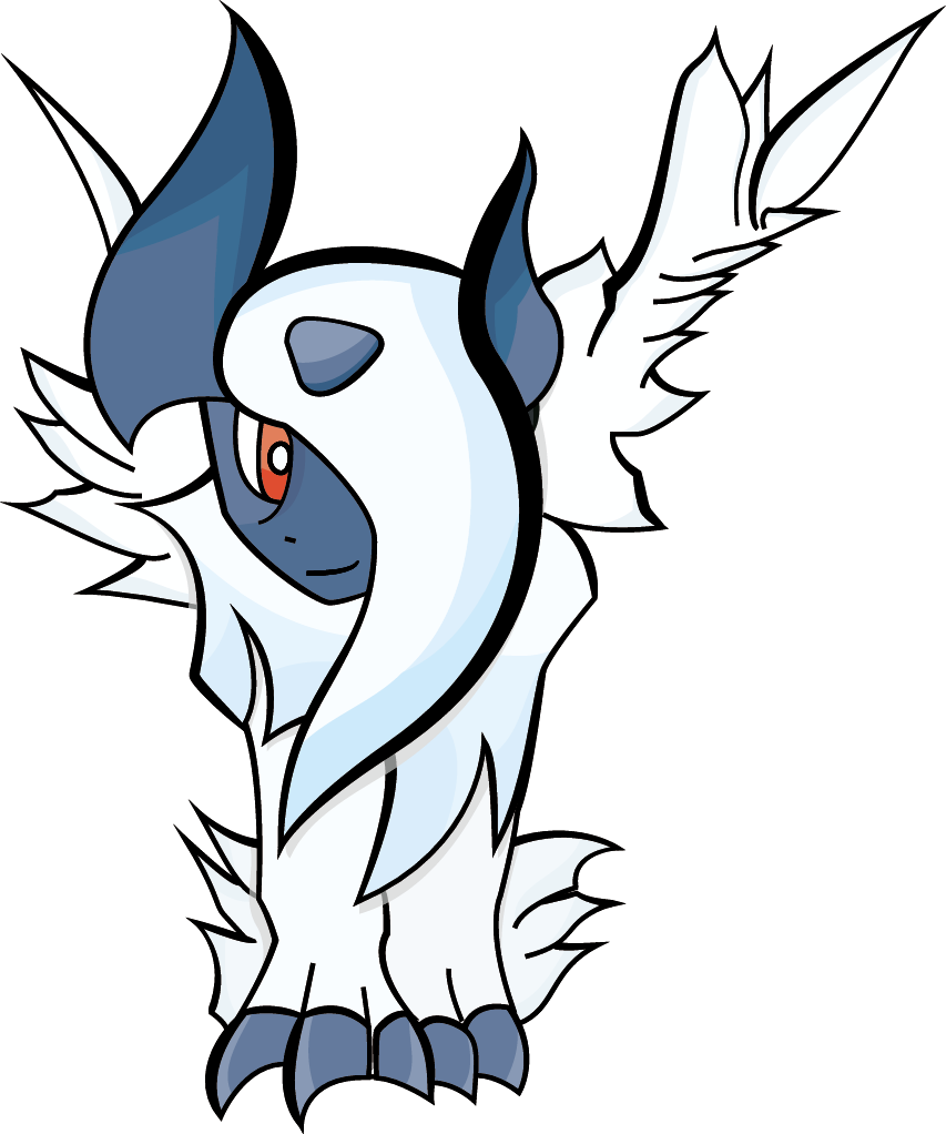 Download Picture Of Final 'absol Y' Version - Cartoon - HD Transparent ...