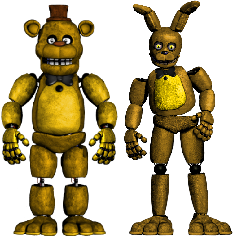 Download Clip Art Transparent And Spring Bonnie Remake Cuz I - Stage 01 ...