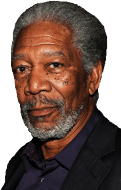 Download Morgan Freeman Face - Morgan Freeman - HD Transparent PNG ...