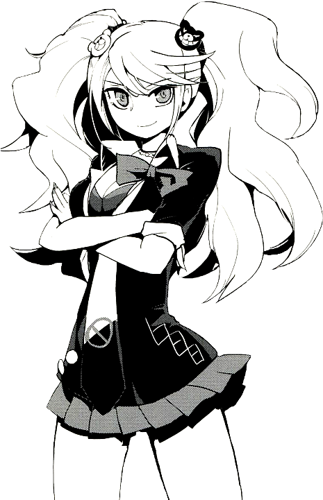 Download Transparent Dr Manga Scan Dangan Ronpa Junko Enoshima ...