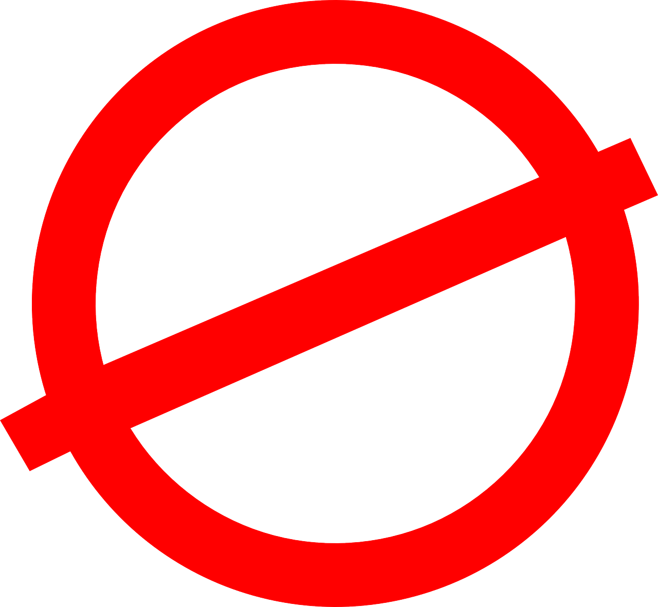 Download Png Stock Banned Transparent Symbol Png - Ban Clipart - HD ...