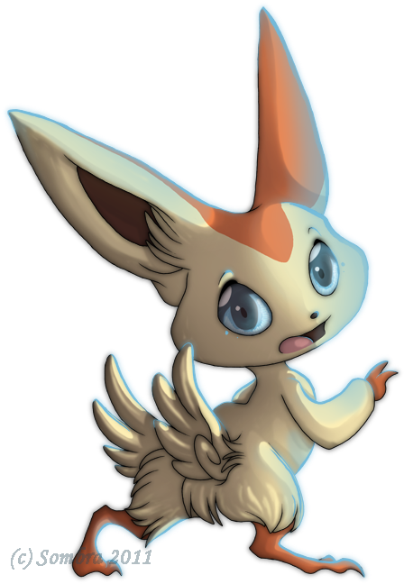 Download HD Victini - Victini Realistic Transparent PNG Image - NicePNG.com