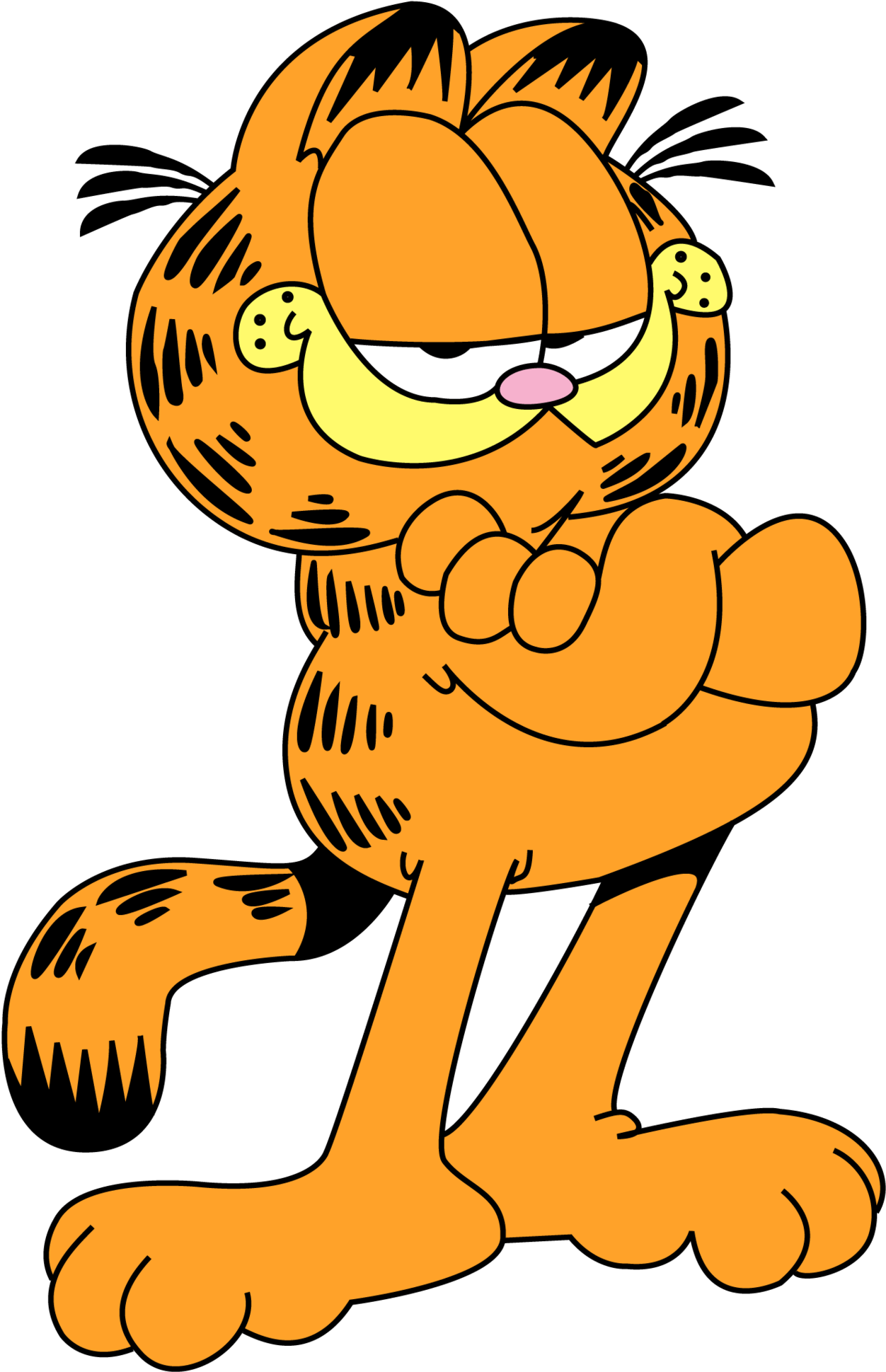 Download HD At The Movies - Garfield Cartoon Transparent PNG Image ...