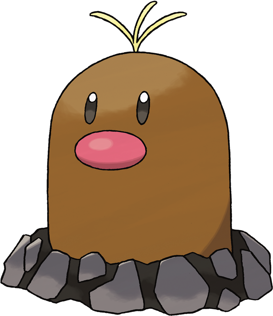 Download Diglett - Pokemon Alolan Diglett - HD Transparent PNG ...