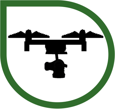 Download HD Green Drone Icon - Unmanned Aerial Vehicle Transparent PNG ...