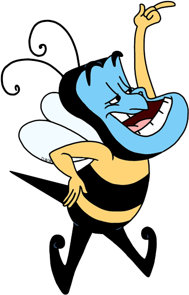 Download Bee Genie - Aladdin Genie Bee - HD Transparent PNG - NicePNG.com