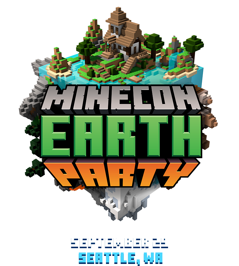 Download HD Minecon Earth Party 2018 Transparent PNG Image - NicePNG.com