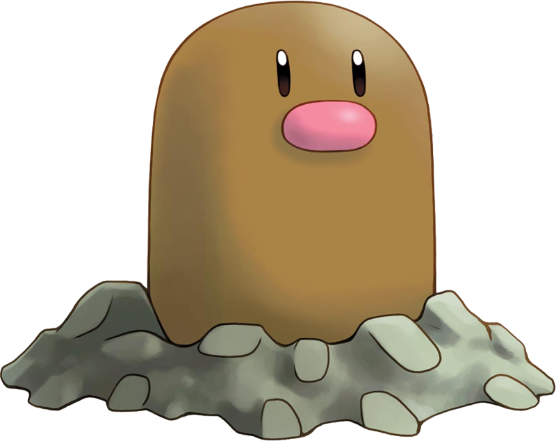 Download Stats, Moves, Evolution, Locations & Other Forms - Diglett ...