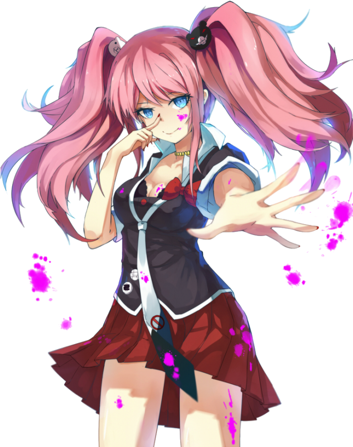 Download Junko Enoshima Fan Art Render - HD Transparent PNG - NicePNG.com