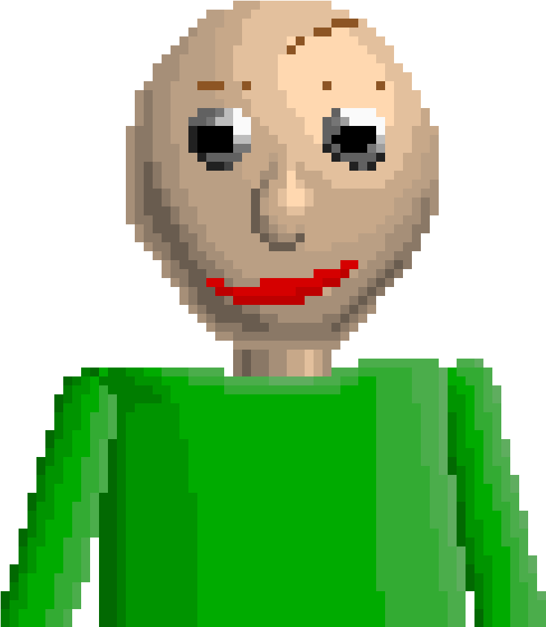 Download Baldi - Talking Baldi Png - HD Transparent PNG - NicePNG.com