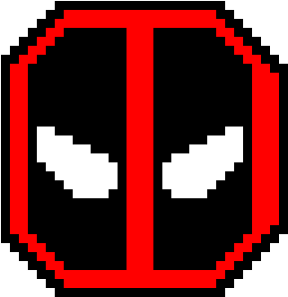 Download Deadpool Logo - Deadpool Pixel - HD Transparent PNG - NicePNG.com