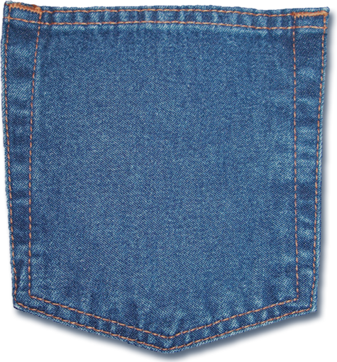 Download Denim Jean Pocket - Jean Pocket Transparent - HD Transparent ...