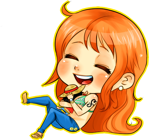 Download Nami Chibi - Nami One Piece Chibi - HD Transparent PNG ...