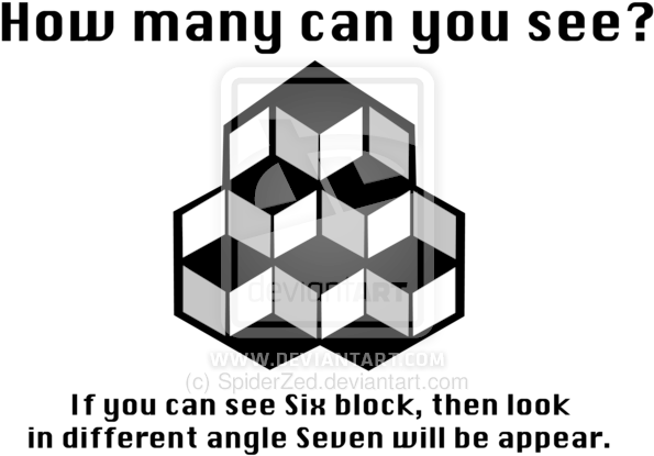 Download Blocks Optical Illusions By Spiderzed-d475del - Optical ...