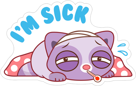 Download HD I'm Sick Ill Transparent Png Sticker Transparent PNG Image ...