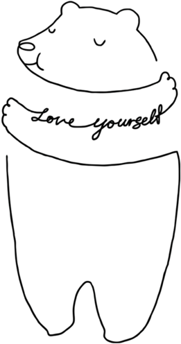 Download HD Love Yourself Transparent PNG Image - NicePNG.com