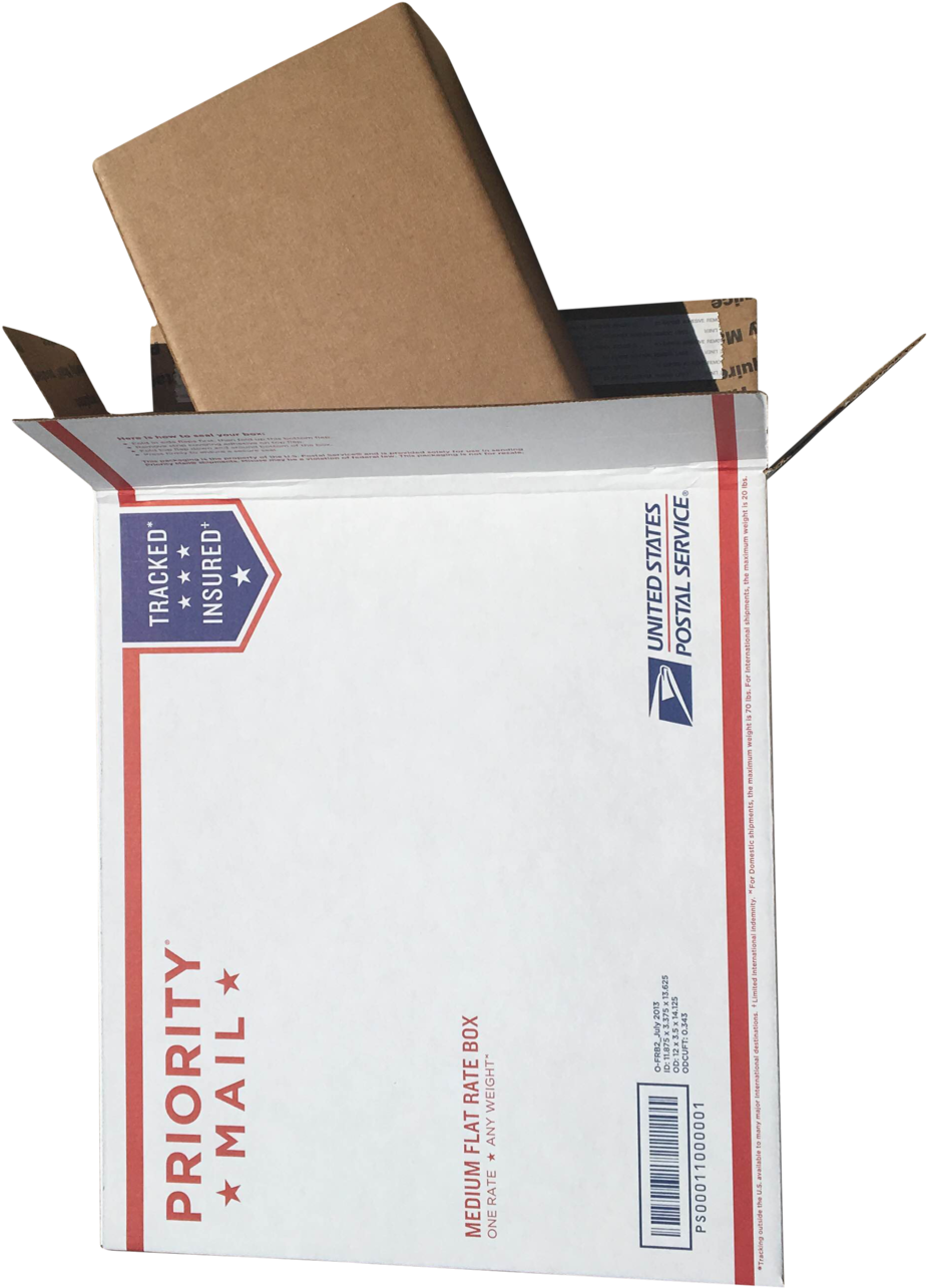 Download 6 Pack Usps Flat Rate Can Shipper 5 Reusable Pods Min - HD ...