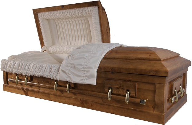 Download Rustic Pine Casket - Rustic Caskets - HD Transparent PNG ...