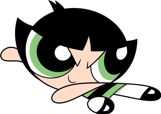 Download HD Transparent Comic Buttercup - Buttercup Powerpuff Girls ...