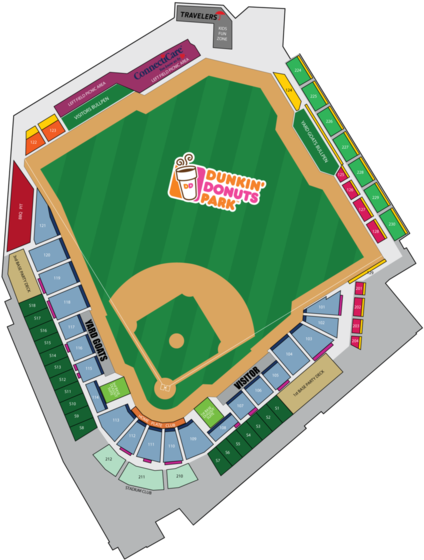 Download Dunkin Donuts Park Map - HD Transparent PNG - NicePNG.com