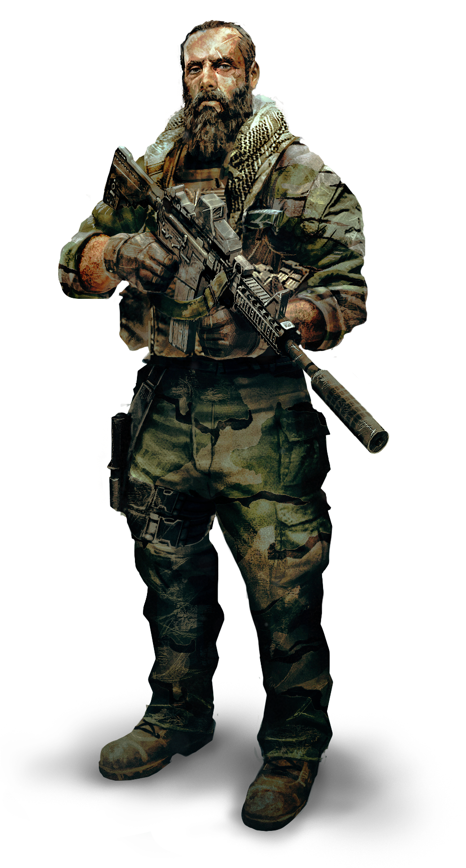 Modern Templar Soldier