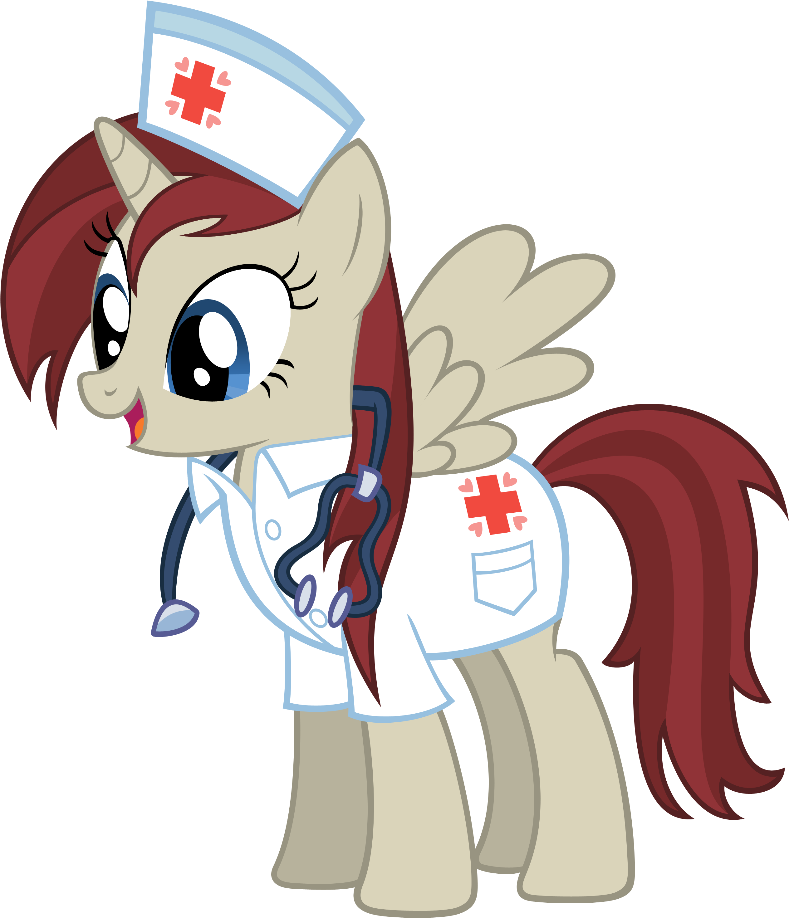 Download HD Nurse Akira By Otfor2 On Deviantart - Nurse Pony Mlp Oc ...