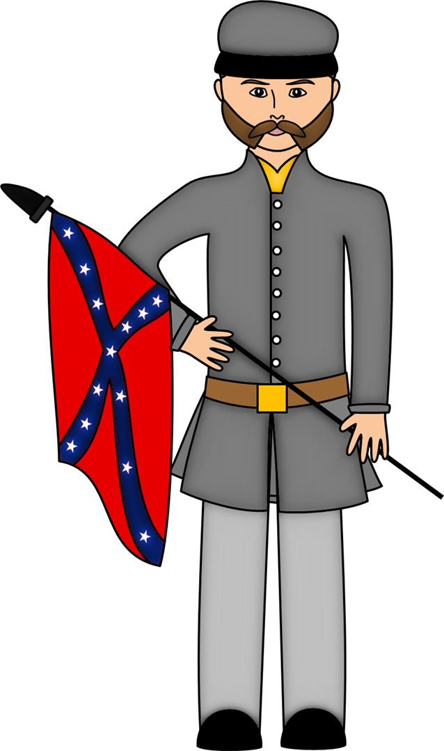 Download Civil War Clipart Confederacy - Civil War Soldier Png - HD ...
