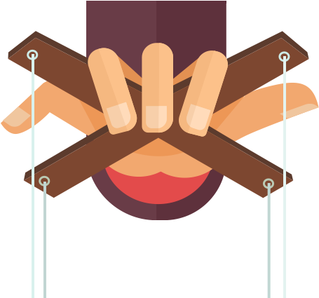 Download HD What Is Manipulation - Puppet Master Hands Png Transparent ...