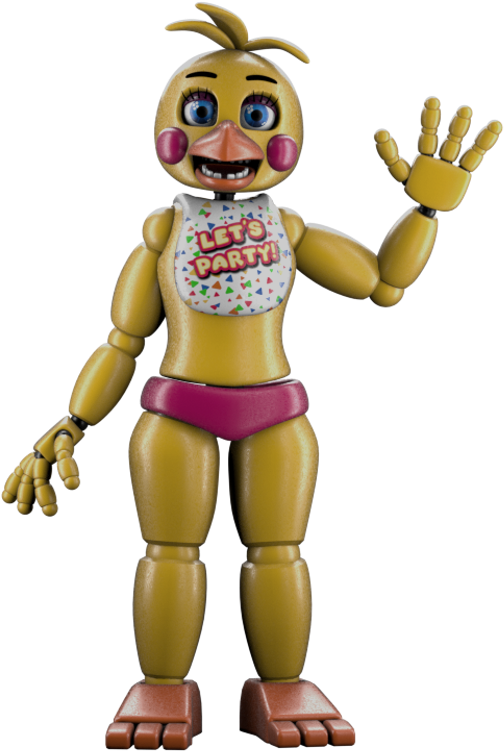 Download HD Toy Chica - Five Nights At Freddy's - Let's Party - Toy ...
