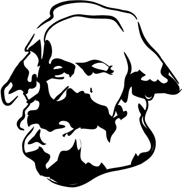 Download Vinilo Decorativo Retrato Karl Marx - Karl Marx Stencil - HD ...