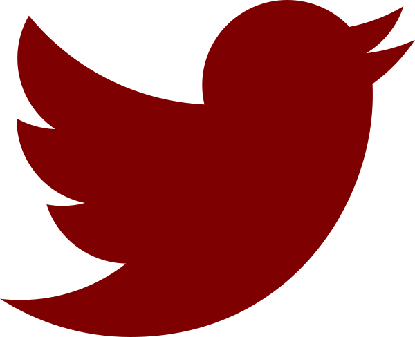 Download HD Twitter Logo Red Png Transparent PNG Image - NicePNG.com