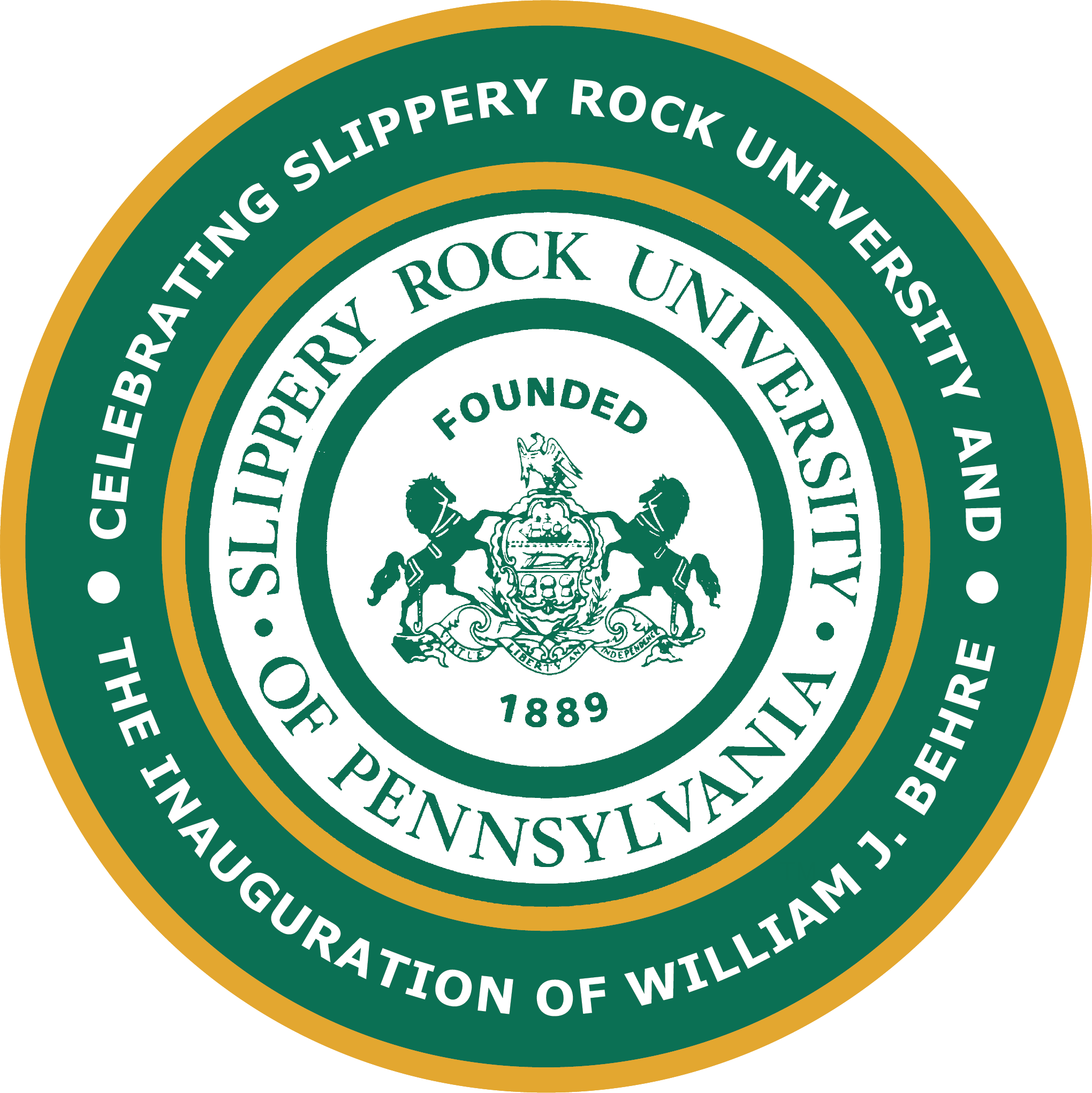Download Sru Inugural Logo - Slippery Rock University Of Pennsylvania ...