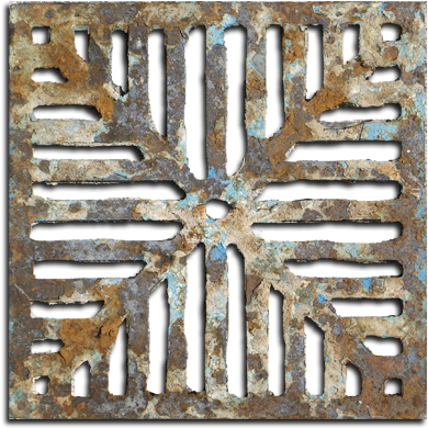 Download Old Rusty Grate Or Square Manhole It Was A Pool Drain ...
