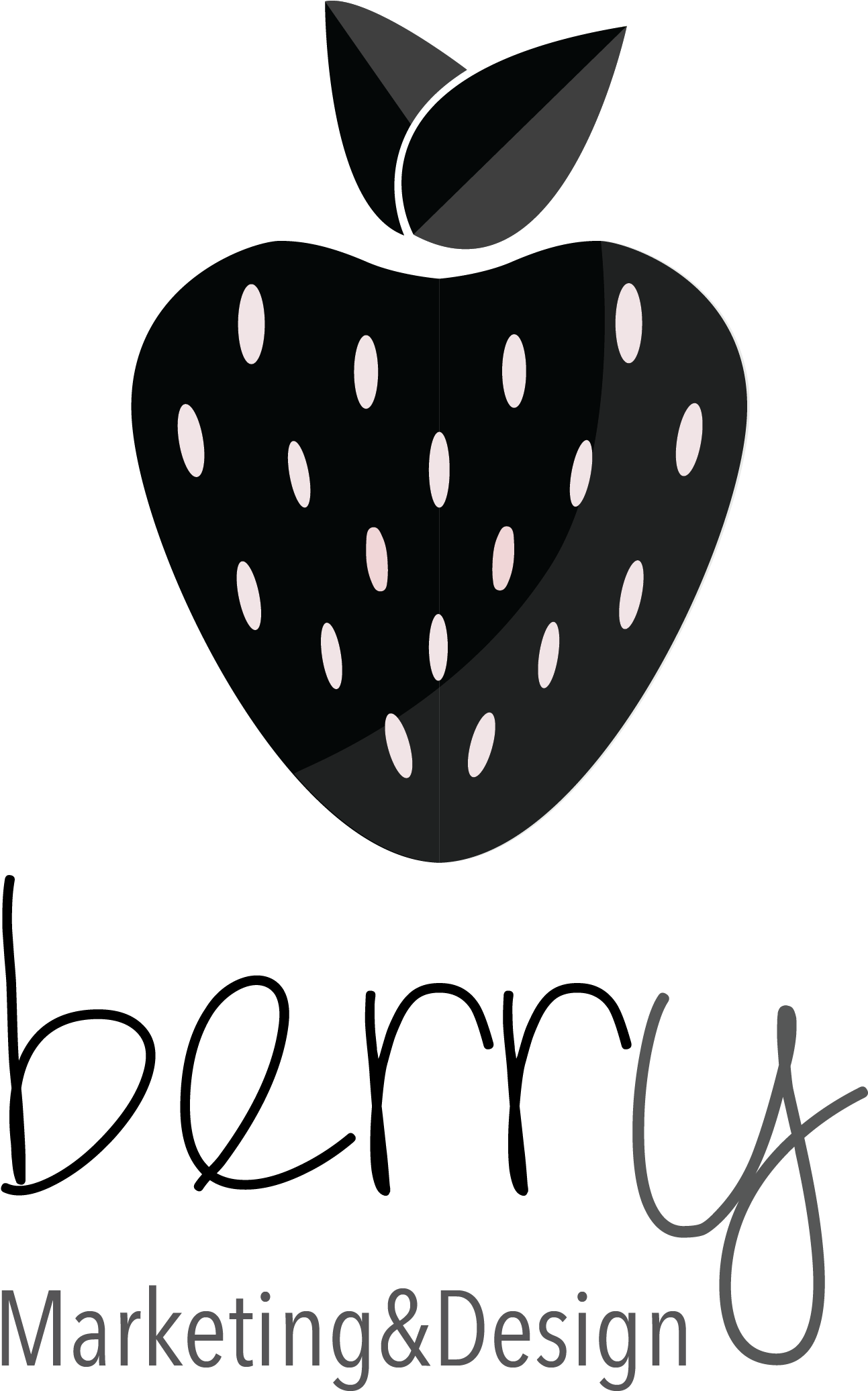 Download HD Logo Berry-07 - Strawberry Transparent PNG Image - NicePNG.com