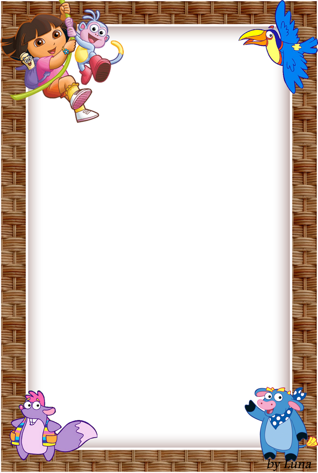 Download HD Nickelodeon Dora The Explorer Removable Decals - Single ...