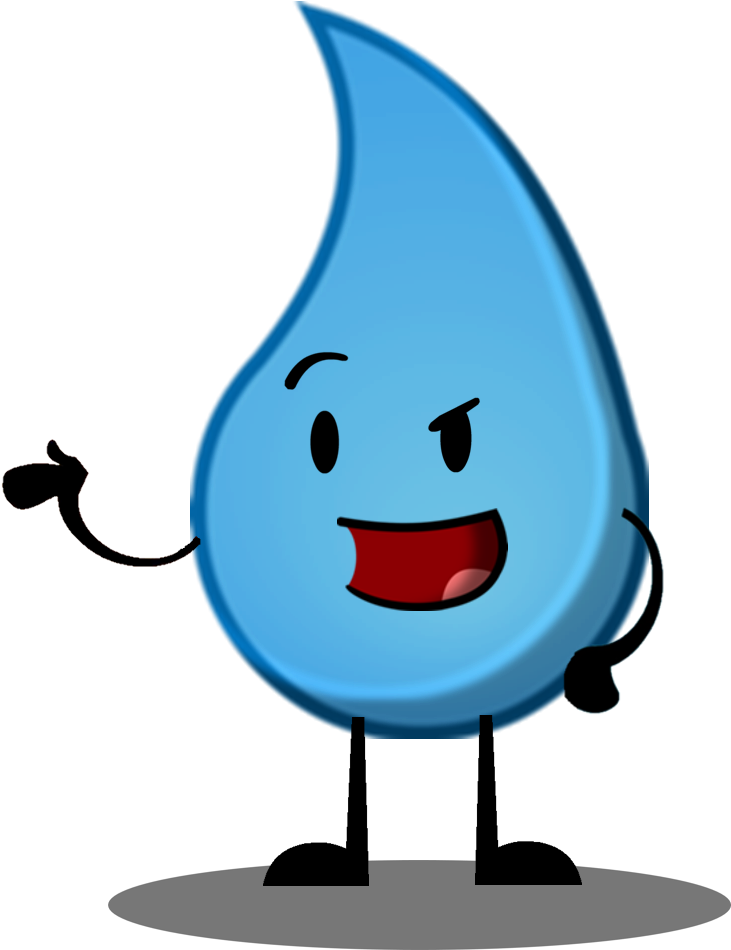 Download Teardrop With Shadow - Bfdi Tear Drop - HD Transparent PNG ...