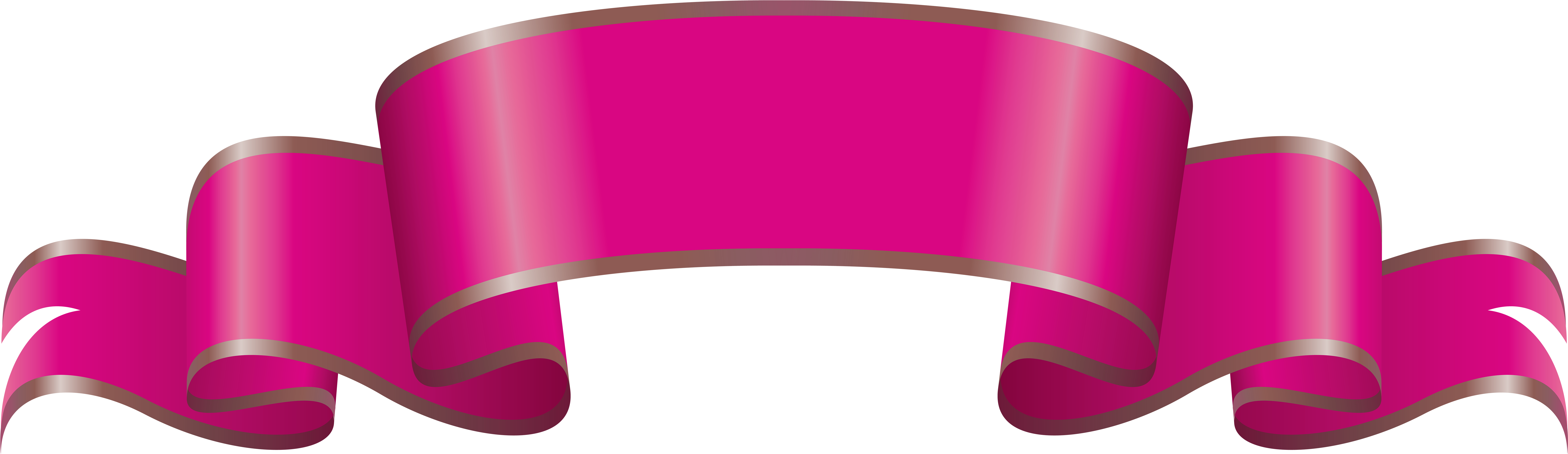 Download Pink Banner Png Download - Png Decorative Banner - HD ...