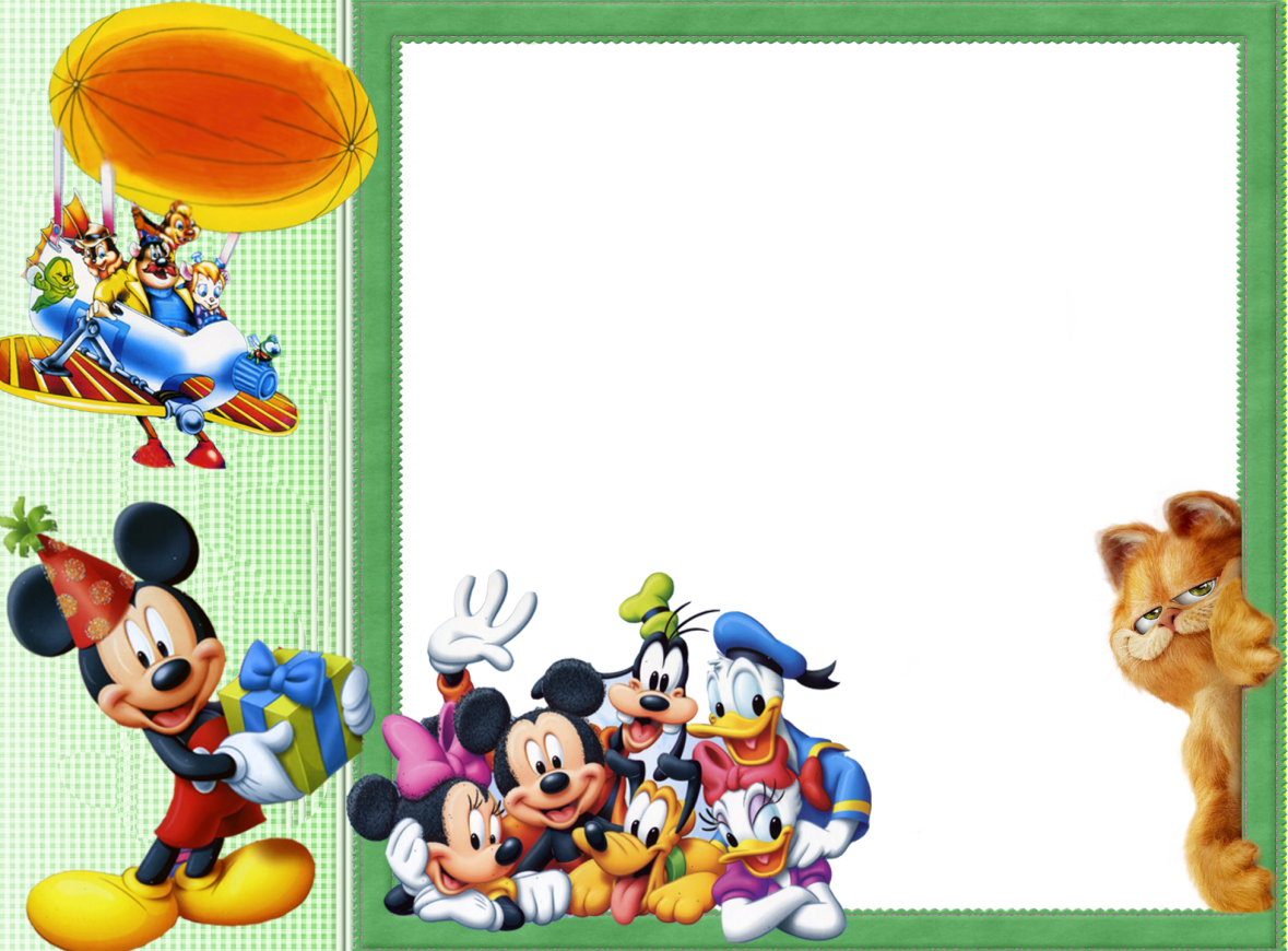 Download Mickey Mouse Clipart Frame - Frames Png Mickey Mouse - HD ...